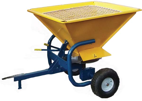 New Salt Spreader unveiled to help beat the big freeze | Warehouse ...