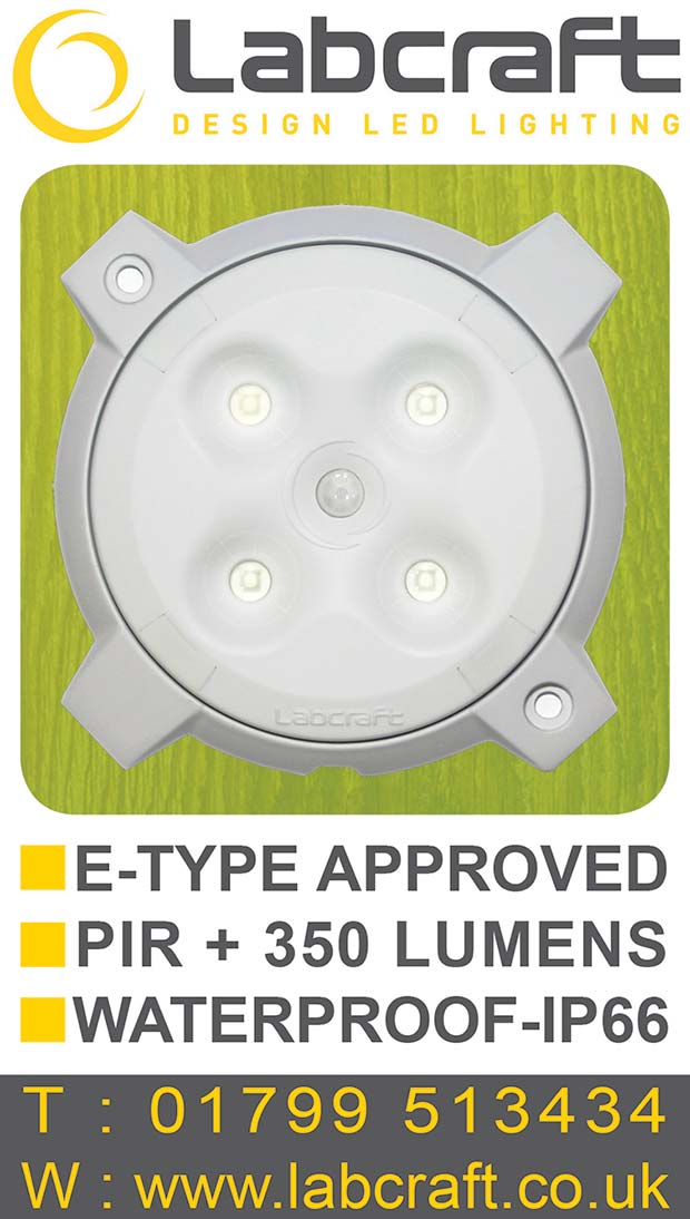 New LED PIR light launched by Labcraft | Warehouse & Logistics News